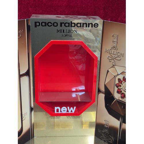 Vintage Advertising: Paco Rabanne Million Royal display stand 43cm x 45cm