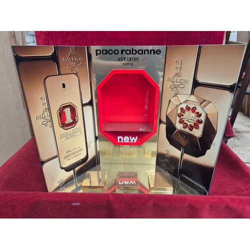 Vintage Advertising: Paco Rabanne Million Royal display stand 43cm x 45cm
