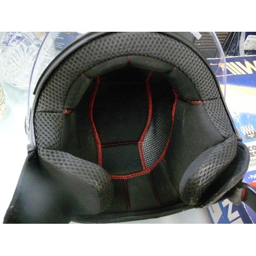 MT STREET PLAIN MOTORCYCLE HELMET IN MATT BLACK