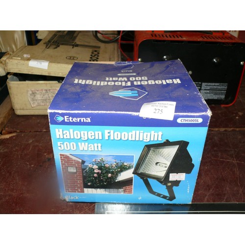 HALOGEN FLOODLIGHT 500W, BOXED