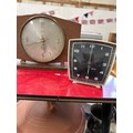 1960’s Smiths Electric clock and a Smiths Alarm Clock made in Great Britain