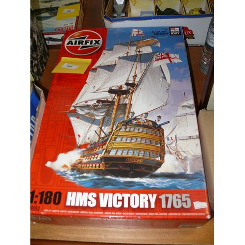 Airfix 1:180 scale HMS Victory model kit