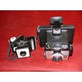 Polaroid colorpack 80 camera and a coronet camera