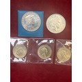 Coins - 3x £2 coins including Euro '96, 1989 Tercentenary of the Bill ...