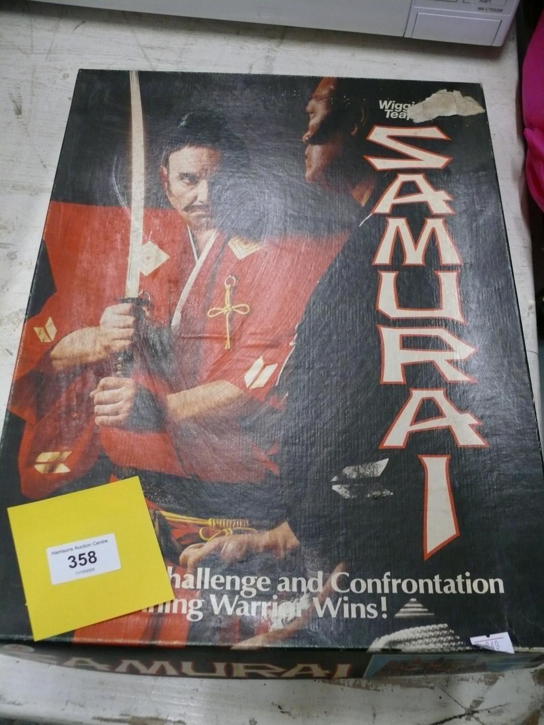 Vintage Samurai board game
