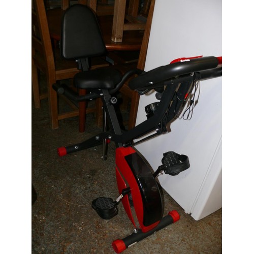 Multi functional exercise bike looks like new