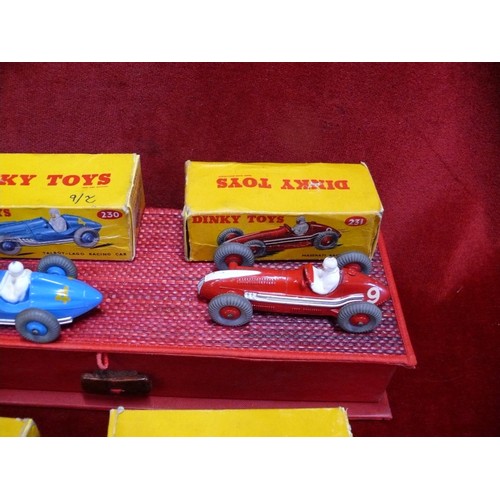 5 Small Dinky Matchbox vehicles boxed