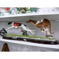 Figurine of 2 greyhounds by The Juliana collection