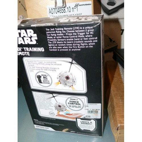 Star wars Jedi training remote set, boxed