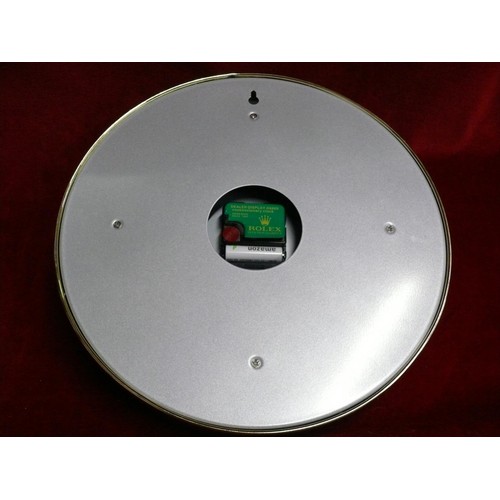 Rolex promotional wall clock