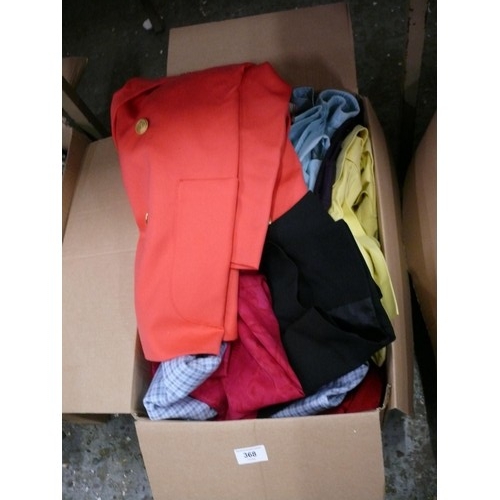 3 boxes of mixed clothing, many in packets or with tags
