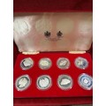 An Elizabeth II 1977 Spink & Son, Silver Jubilee eight coin solid ...