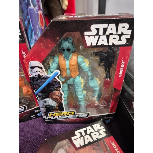 3 Star Wars Hero Mashers figures Jar Jar Binks, The Inquisitor and ...