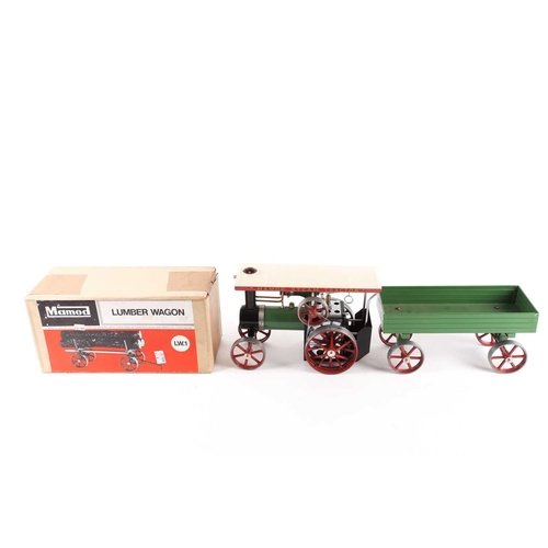 A boxed Mamod steam tractor (TE1A) together with a boxed Mamod open ...