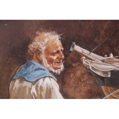 Gordon Frederick Browne RI. RBA (1858 - 1932) British, 'Sons of Neptune ...