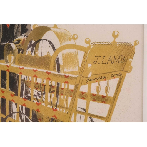 Eric Ravilious (1903-1942), High Street, 1938, lithograph, Curwen Press ...