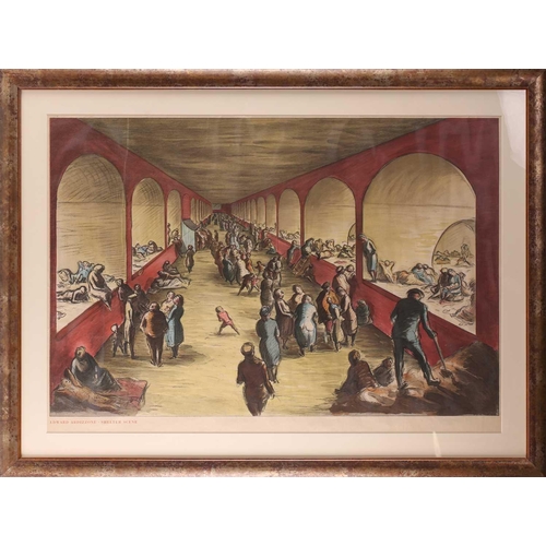 Eric Ravilious (1903-1942), High Street, 1938, lithograph, Curwen Press ...