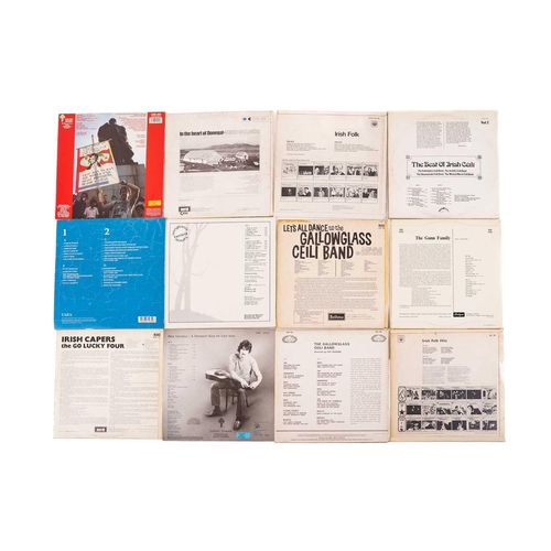 20 Irish Folk vinyl LPs including The Go Lucky Four- Irish Capers, Dick ...