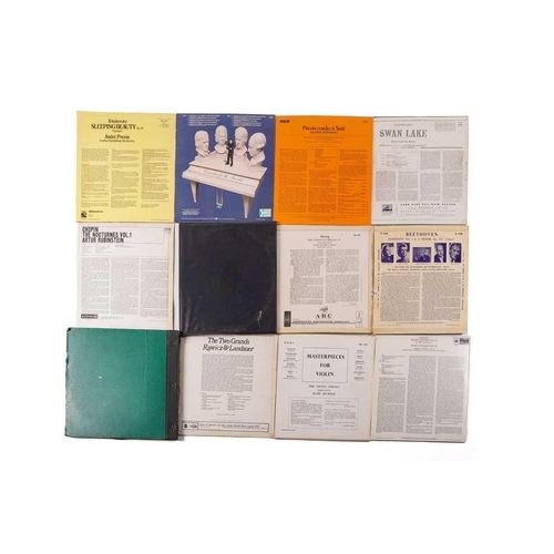 A large quantity of 150 Classical vinyl LPs including titles such as ...
