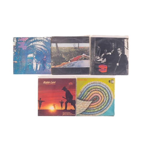 Five rare original vinyl LPs comprising "Ancient Grease- Women and ...