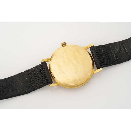 An Omega Genève 18ct yellow gold wristwatch, featuring a swiss made ...