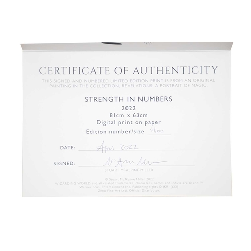 Stuart McAlpine Miller (b.1964) Scottish, 'Strength in Numbers ...