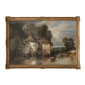 James Baker Pyne (1800-1870), Arundel Mill, signed 'J.B. Pyne' (lower ...