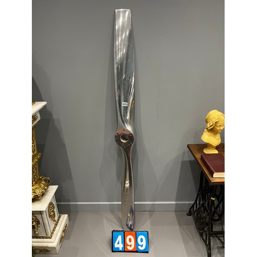 Large 5ft chrome propeller impressed (sensenich)