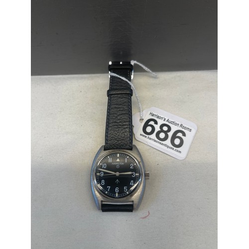Hamilton military watch 523-8290 W10-6645-99 21130/73