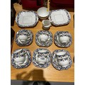 12 Piece setting melba bone china tea set