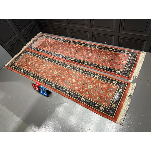 2x corridor runner rugs 24’’ x 104’’ each