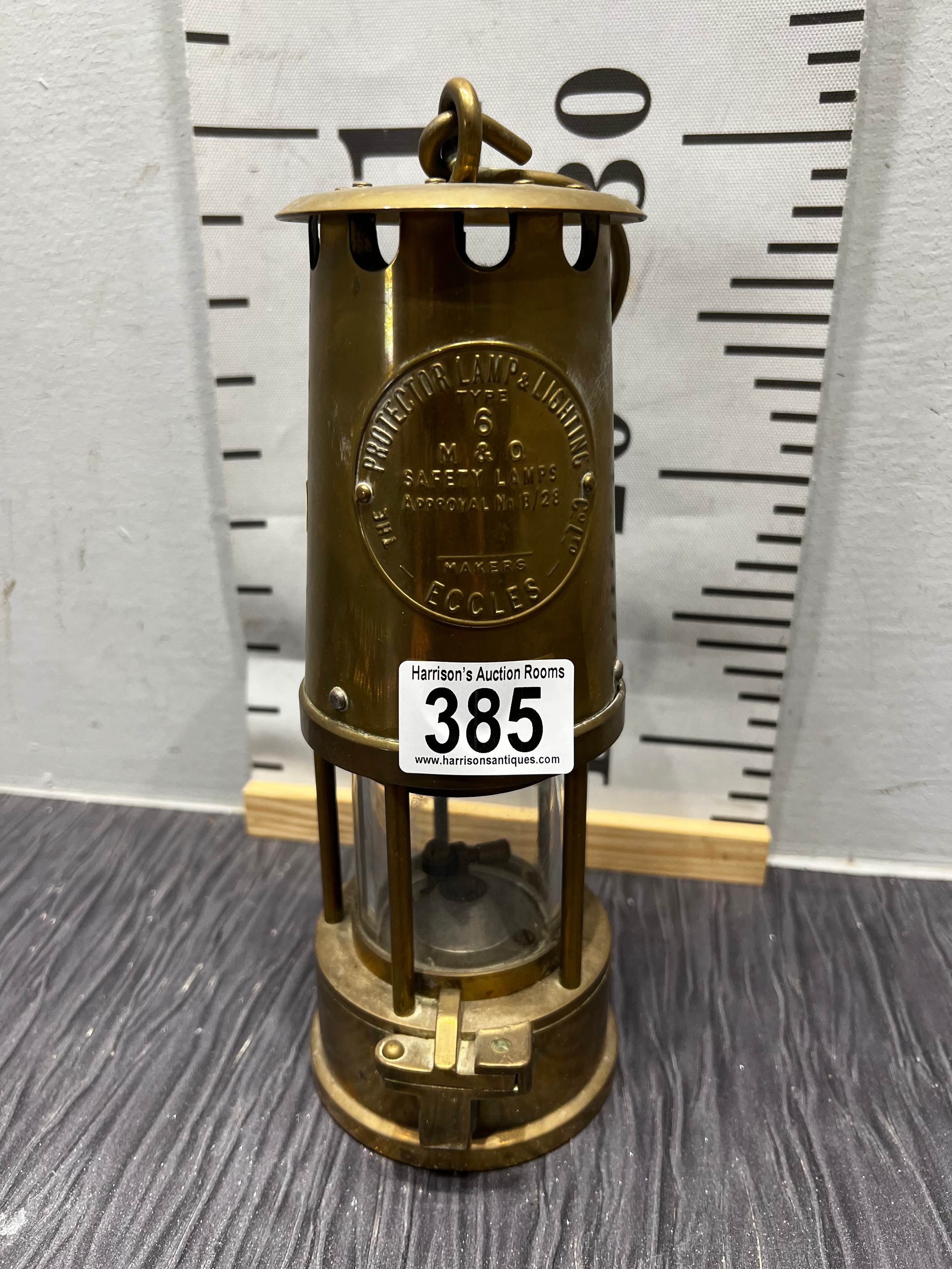 Eccles miners lamp