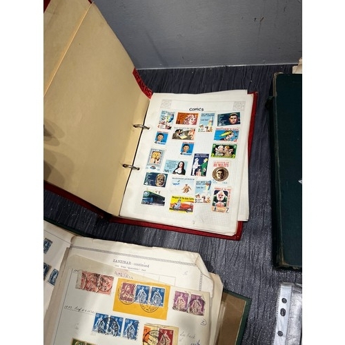 Quantity stamp albums & 1st day covers