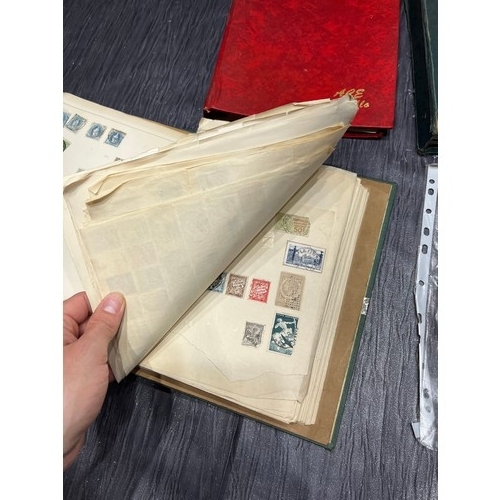 Quantity stamp albums & 1st day covers