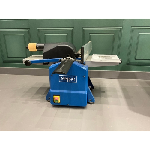 Scheppach planer / thicknesser in as new condition proceeds to go to ...