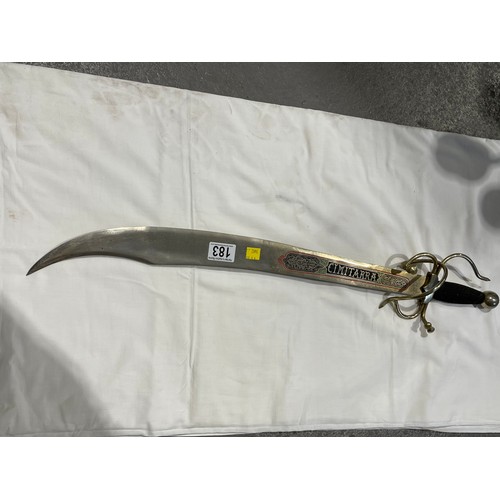 Cimitarra middle eastern short sword