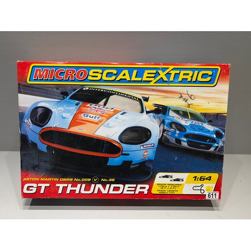 Micro scalextric gt thunder