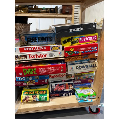 large collection vintage games