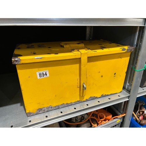 Yellow tool box + tools + NCB mega