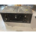 Metal military trunk