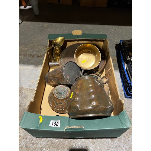 Box brass & copper ware