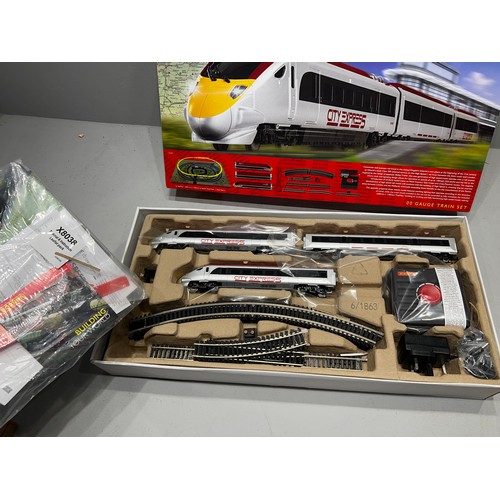 Hornby city express train set as new unused