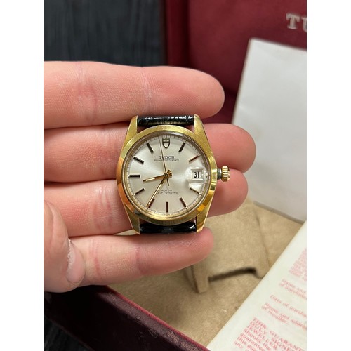 Rolex Tudor Oyster Automatic Rolex Crown Comes With Box & Papers