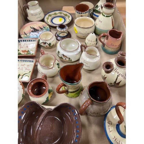 Large quantity torquay ware pottery