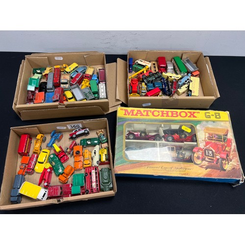 Large collection match box vehicles