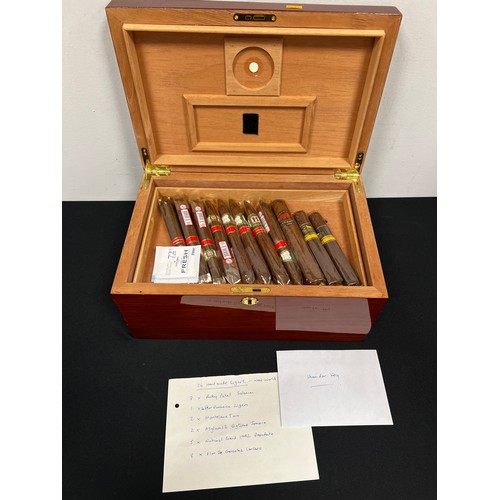 Cigar box & cigars