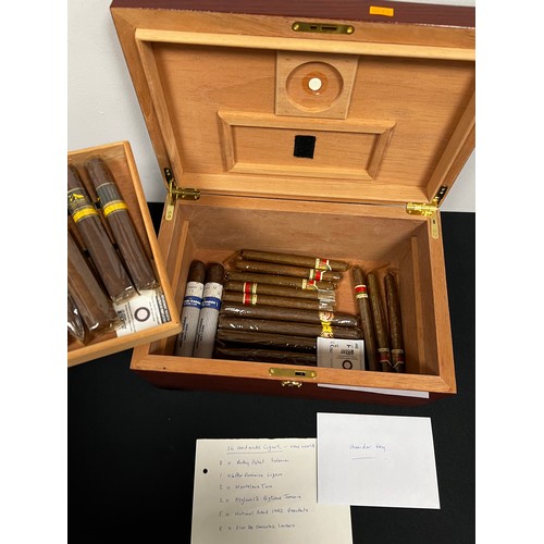Cigar box & cigars