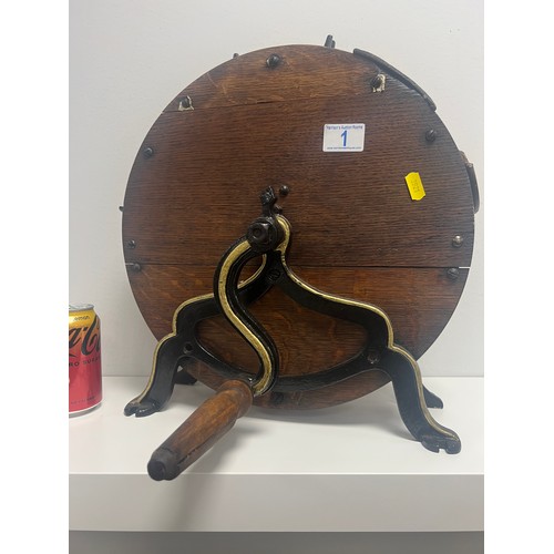 Antique victorian knife sharpening & cleaning machine