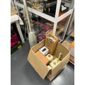 Vintage hoover + box kitchenalia