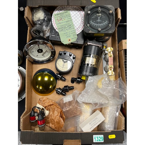 Box military aircraft instruments
